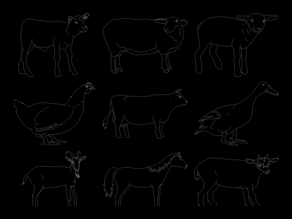 2d animals • Designs CAD