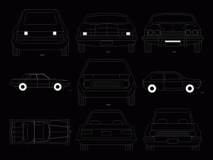 Car 2D DWG Plan for AutoCAD • Designs CAD