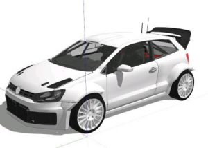 Automovil 3D SKP Model for SketchUp • Designs CAD