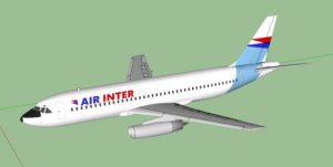 Avion 3D SKP Model for SketchUp • Designs CAD