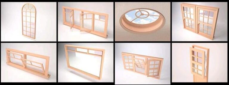 Basic - Window - Types 3D DWG Model for AutoCAD | DesignsCAD