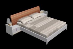 Bed 3D 3DS Model for 3D Studio Max • Designs CAD