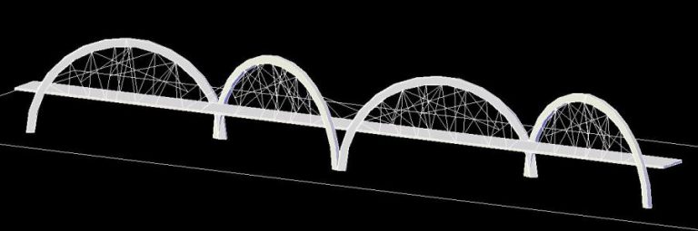 Bridge 3D DWG Model for AutoCAD • Designs CAD