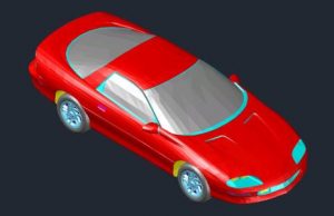 Car 3D DWG Model for AutoCAD • Designs CAD