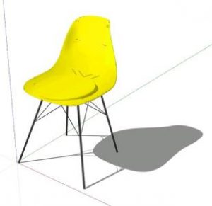 Chair 3D SKP Model for SketchUp • Designs CAD