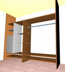 Closet 3D MAX Model for 3D Studio Max • Designs CAD