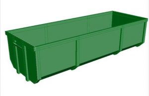 Garbage Container 3D DWG Model for AutoCAD • Designs CAD