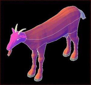 3d goat • Designs CAD