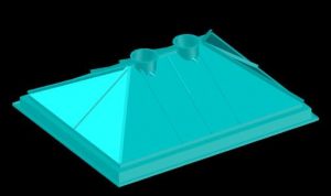 Hood 3D DWG Model for AutoCAD • Designs CAD