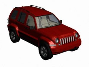 Jeep Liberty - Car 3D 3DS Model for 3D Studio Max • Designs CAD