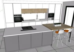 Kitchen 3D SKP Model for SketchUp • Designs CAD