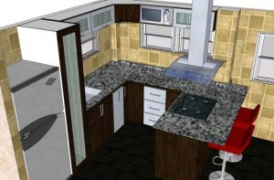 Kitchen 3D SKP Model for SketchUp • Designs CAD