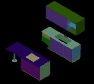 Kitchen 3D DWG Model for AutoCAD • Designs CAD