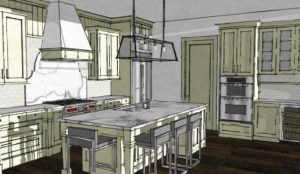 Kitchen 3D SKP Model for SketchUp • Designs CAD