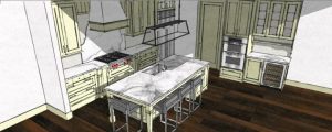 Kitchen 3D SKP Model for SketchUp • Designs CAD