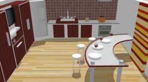 Kitchen 3D SKP Model for SketchUp • Designs CAD