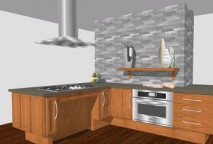 Kitchen 3D SKP Model for SketchUp • Designs CAD