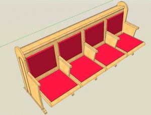 Seats 3D SKP Model for SketchUp • Designs CAD