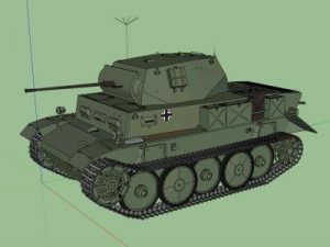 Tank War 3D SKP Model for SketchUp • Designs CAD