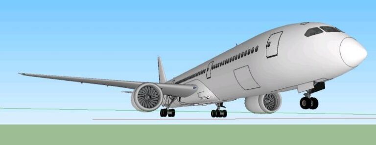 Airplane 3D SKP Plan for SketchUp • Designs CAD