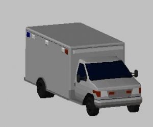 Ambulance 3D DWG Model for AutoCAD • Designs CAD