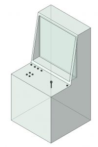 Arcade Game 3D DWG Model for AutoCAD • Designs CAD