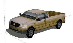 Auto Utility 3D SKP Model for SketchUp • Designs CAD