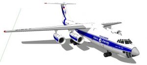 Avion 3D SKP Model for SketchUp | DesignsCAD