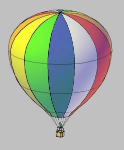 Ballooning 3D DWG Model for AutoCAD • Designs CAD