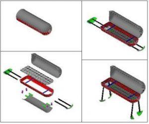 Barbecue Grill 3D DWG Model for AutoCAD • Designs CAD