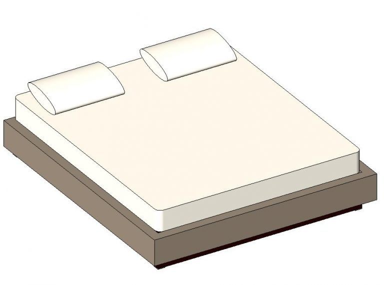 Bed 3D RFA Model • Designs CAD