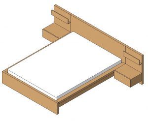 Bed 3D RFA Model • Designs CAD