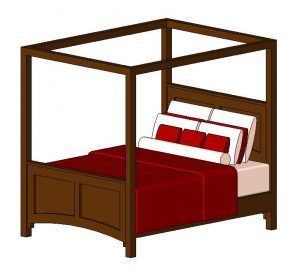 Bed 3D RFA Model • Designs CAD