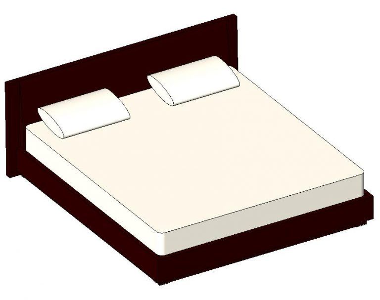 Bed 3D RFA Model • Designs CAD