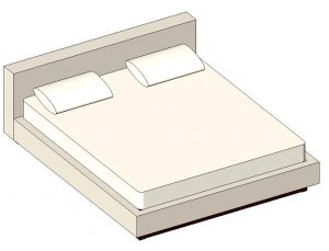 Bed 3D RFA Model • Designs CAD