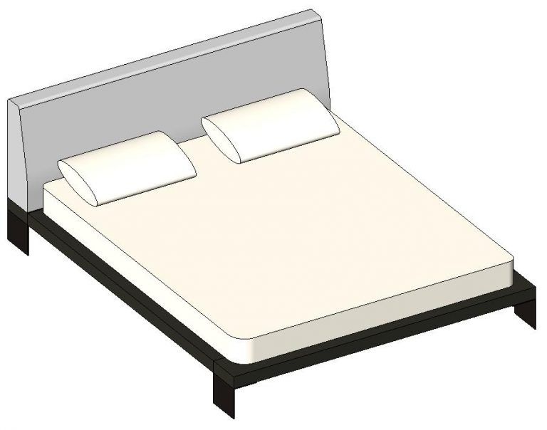 Bed 3D RFA Model • Designs CAD