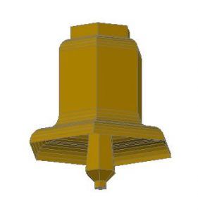 Bell 3D DWG Model for AutoCAD • Designs CAD