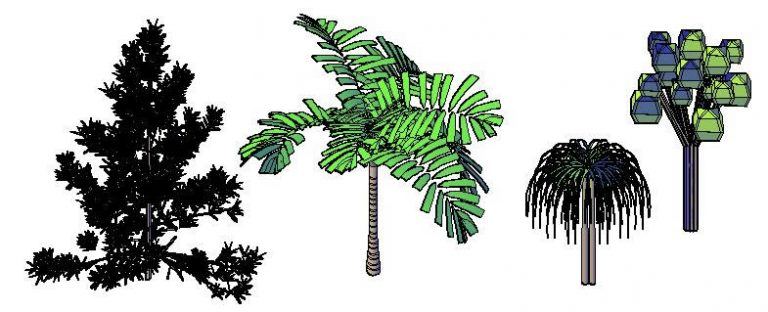 Trees 3D 3DS Model for 3D Studio Max • Designs CAD