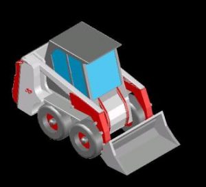 Bobcat 3D DWG Model for AutoCAD • Designs CAD