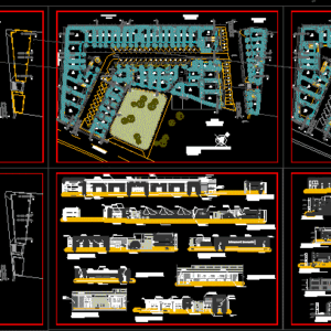 Boulevard DWG Section for AutoCAD | Designs CAD
