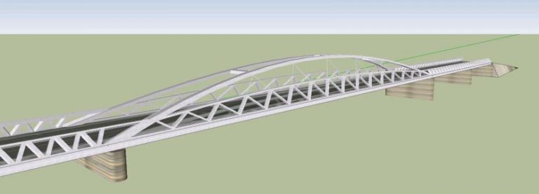 Bridge 3D SKP Model for SketchUp • Designs CAD