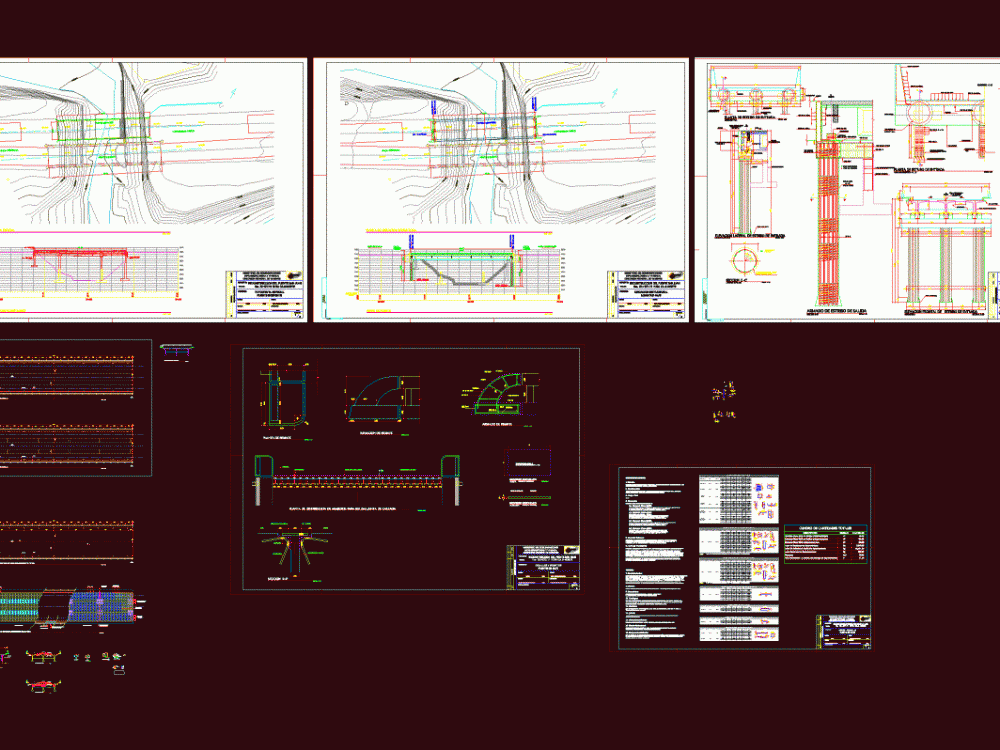 Bridge Reconstruction DWG Detail for AutoCAD • Designs CAD