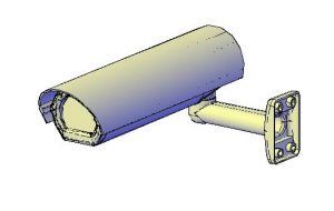 Camera Security 3D DWG Model for AutoCAD • Designs CAD