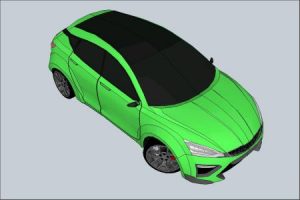 Car 3D SKP Model for SketchUp • Designs CAD
