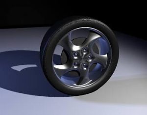 Car Wheel 3D MAX Model for 3D Studio Max • Designs CAD