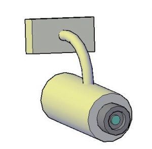 Cctv Camara 3D DWG Model for AutoCAD • Designs CAD