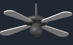 Ceiling Fan DWG Block for AutoCAD • Designs CAD