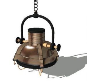 Ceiling Pendant Lamp 3D SKP Model for SketchUp • Designs CAD