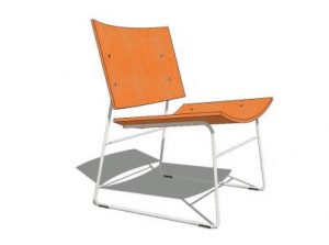 Chair 3D SKP Model for SketchUp • Designs CAD