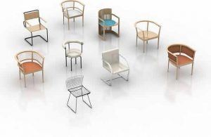 Chairs 3D 3DS Model for 3D Studio Max • Designs CAD